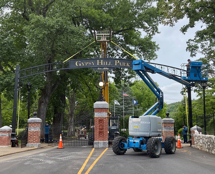 Gypsy Hill Park Gateway & Interpretive Signs – Frazier Associates